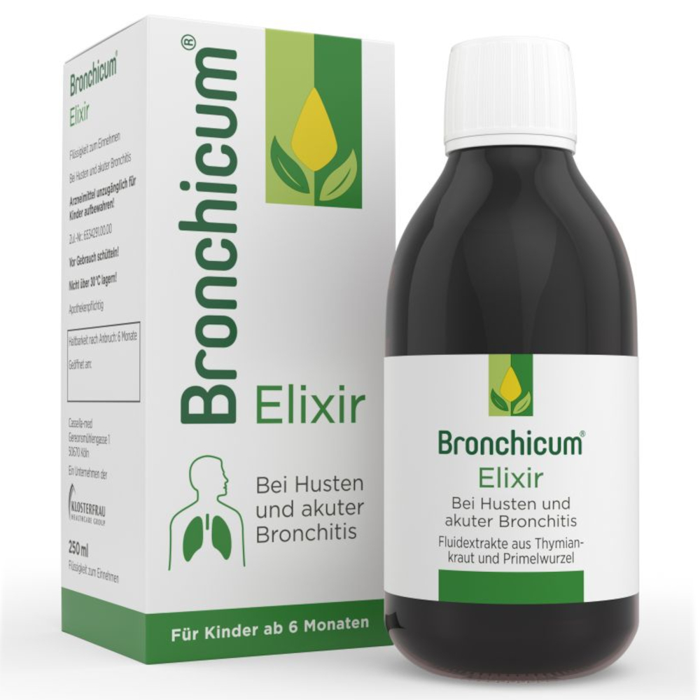 Bronchicum Elixir 250 ml Flüssigkeit zum Einnehmen | 03728305